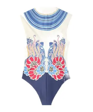 La DoubleJ Floral-print Swimsuit
