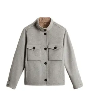 Woolrich Double Flap-pocket Long-sleeve Jacket