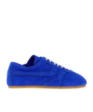 Dries Van Noten Flat-soled Suede Sneakers