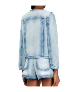 DIESEL® De-grafy-fsi1 Denim Jacket - Light Blue