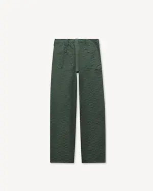 Kenzo Kenzogram' Double Knee Chino In Cotton