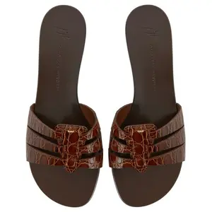 GIUSEPPE ZANOTTI Adheline Strappy Slide Sandals