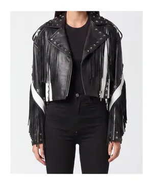 Philipp Plein Moon Leather Jacket