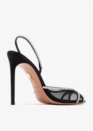 AQUAZZURA Mesh High-heeled Sandals