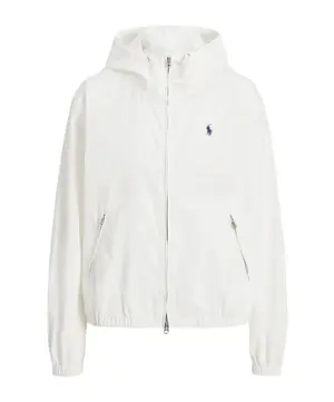 Polo Ralph Lauren Zip-up Hooded Jacket - White