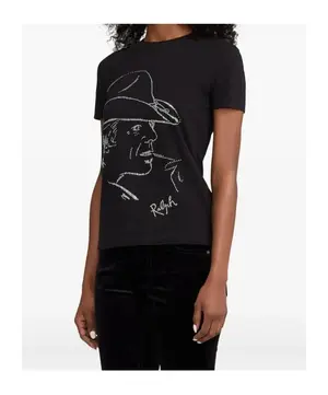 Polo Ralph Lauren Embellished-graphic T-shirt