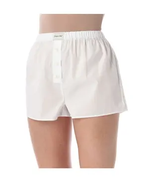 SPORTY  RICH Sporty Rich Signature Poplin Boxer Shorts