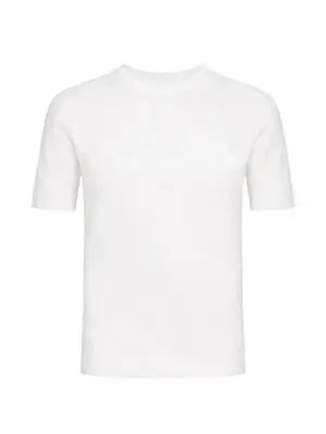 GRAN SASSO Crew-neck Knitted T-shirt