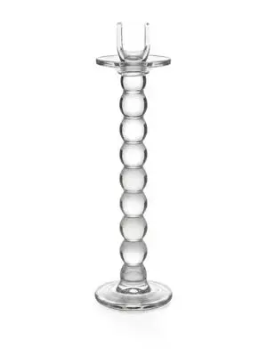 ENZO DE GASPERI Beaded Crystal Candlestick - Neutrals