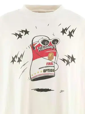 SAINT MXXXXXX X Bape Graphic-print T-shirt