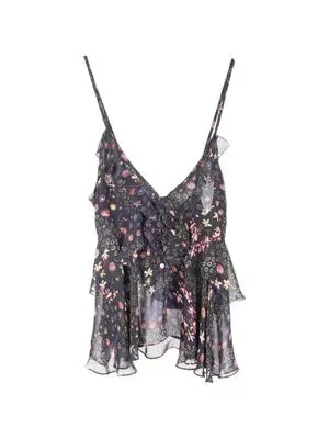 Isabel Marant Étoile Briara Floral-print Top