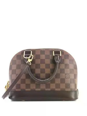 LOUIS VUITTON Alma Handbag Damier Bb Shoulder Bag - Brown