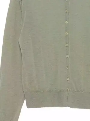 ALYSI Button-up Mock-neck Cardigan