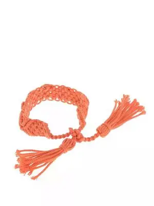 Dsquared2 Tassel-detail Bracelet - Orange