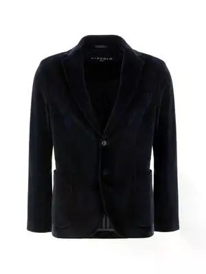 CIRCOLO 1901 Velvet Single-breasted Blazer