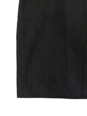 Versace 1970s Micro-pattern Midi Pencil Skirt