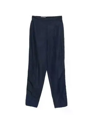 Versace 1980s Lace-trim Trousers