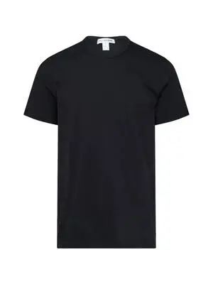Comme Des Garçons Logo-print T-shirt - Black