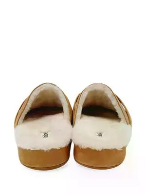 Chloé Marcie Embellished Suede Slippers