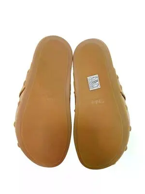 Chloé Marcie Embellished Suede Slippers
