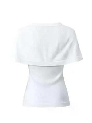 Liviana Conti Layered-design Boat-neck Top