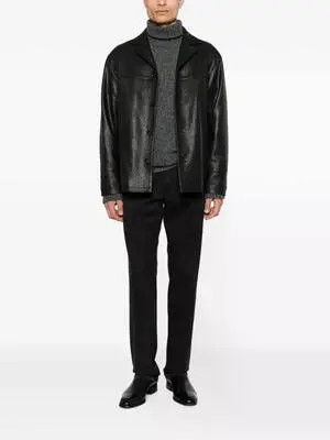 Stefano Ricci Logo-plaque Jeans - Black