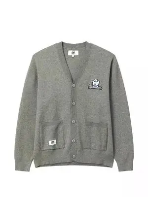 CHOCOOLATE Logo-patch V-neck Cardigan