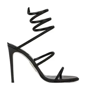 Rene Caovilla Embellished Strappy Heeled Sandals