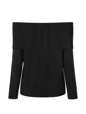 Max Mara Rivetto Off-shoulder Sweater