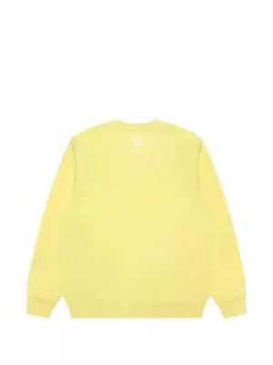 AAPE BY *A BATHING APE Logo-patch Sweatshirt - Yellow