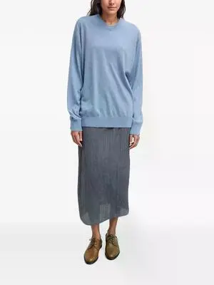 Tibi V-neck Cotton Sweater