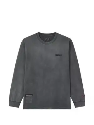 Izzue Logo-print Long-sleeve T-shirt - Grey