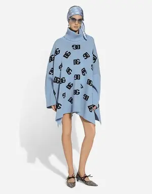Dolce & Gabbana Dolce Gabbana Logo Detailed High Neck Jumper