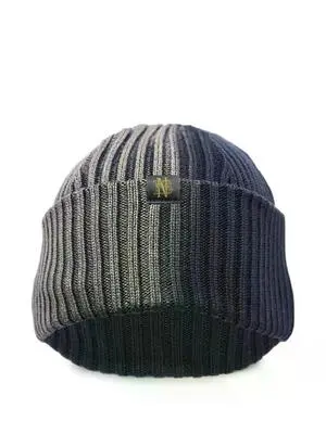 Comme Des Garçons X Batoner Ribbed-knit Beanie Hat - Blue