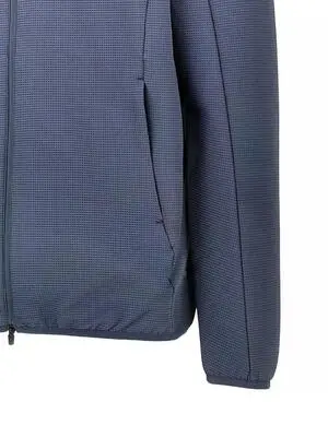 EA7 Logo-print Zip-up Sweatshirt
