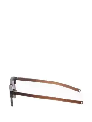 Dita Square-frame Sunglasses - Brown