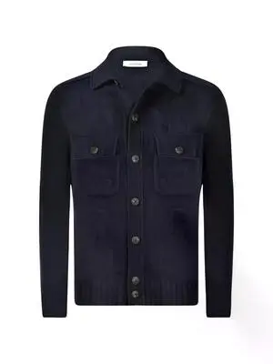 GRAN SASSO Button-up Patch-pocket Jacket - Blue