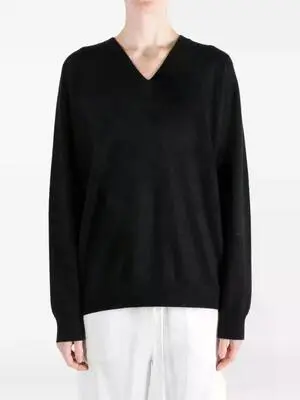 Frenckenberger V-neck Long-sleeve Sweater