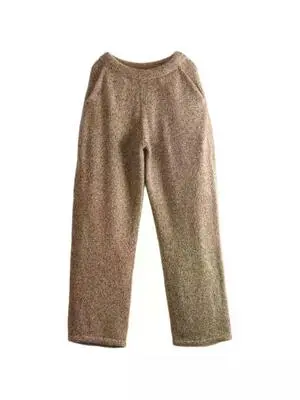 Frenckenberger Marl Knit Drawstring Trousers