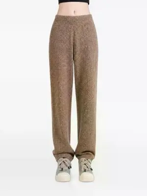 Frenckenberger Marl Knit Drawstring Trousers