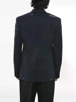 Off-White Double-breasted Peak-lapel Blazer