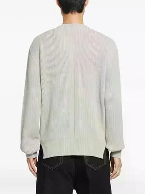 Rick Owens Fisherman Ribbed-knit Crew-neck Sweater