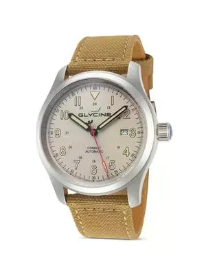 GLYCINE Combat Field 42mm Automatic Watch - Neutrals