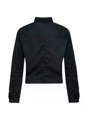 Undercover Ruched-detail Cotton Shirt