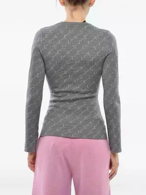 Stella McCartney Logo-intarsia Sweater