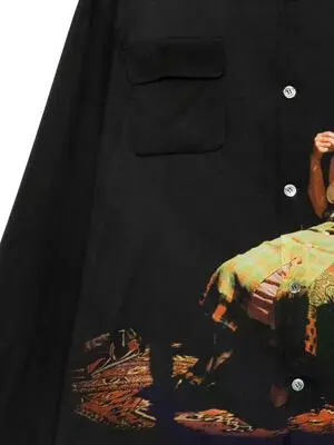 Undercover Graphic-print Flap-pocket Shirt