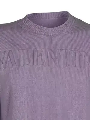 Valentino Garavani Logo-lettering Sweater