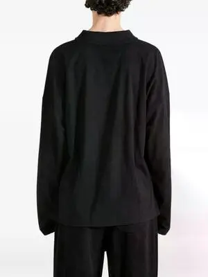 KIKO KOSTADINOV Draped-panel Long-sleeve Shirt
