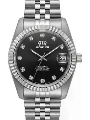 RICHELIEU SWISS Excellence 31mm Watch With Fluted Bezel