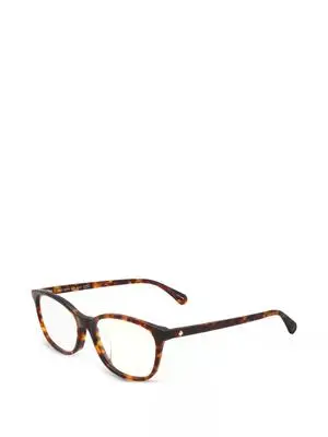 Kate Spade New York Haisley Rectangle Eyeglasses - Brown
